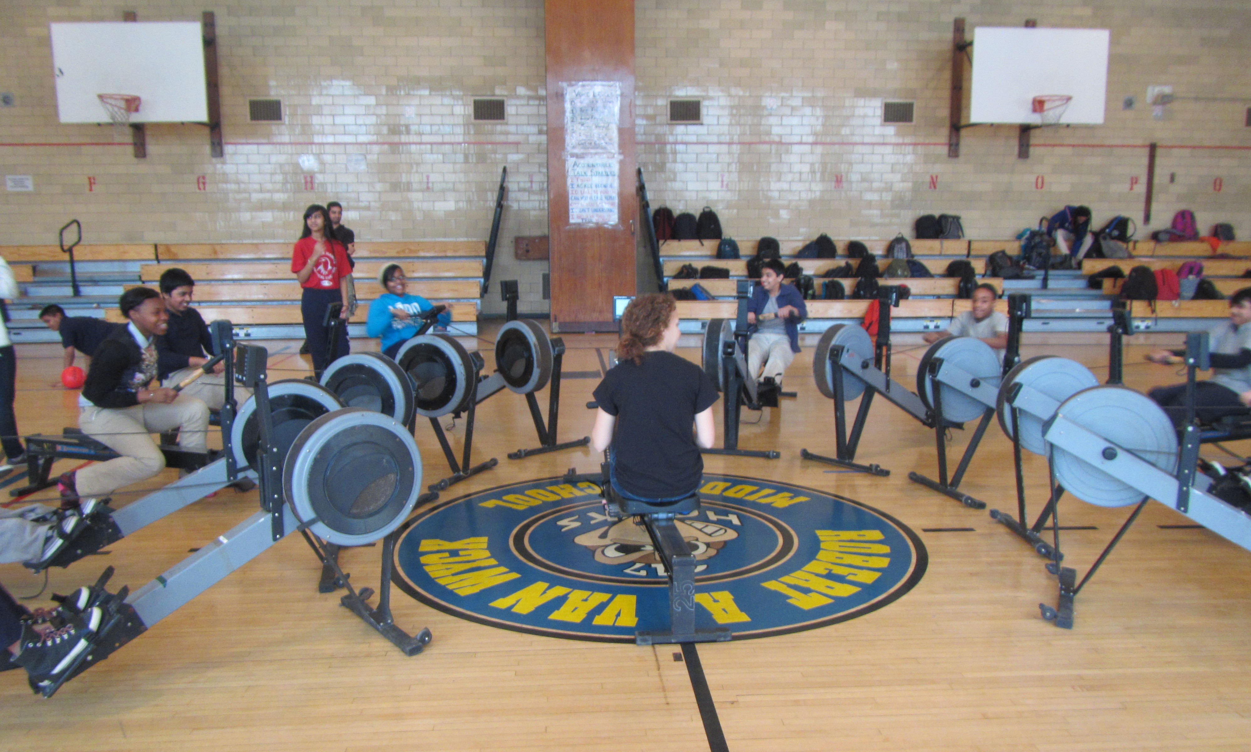 Rowing During Gym Class No Youre Not Dreaming Row New York